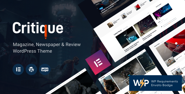 Télécharger Critique – Magazine, Newspaper & Review WordPress Theme ...