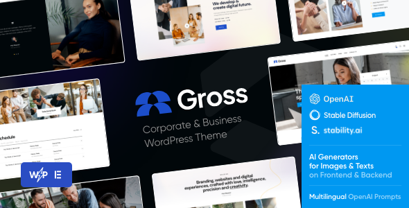 Télécharger Gross – Business & Consulting WordPress Theme version 1.6