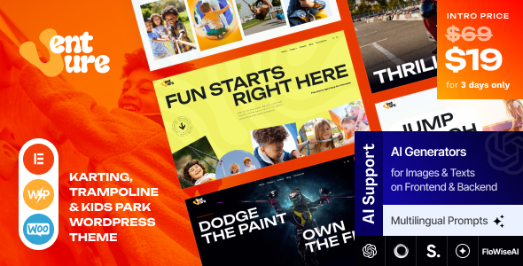 Download Venture – Karting, Trampoline version 1.0.0